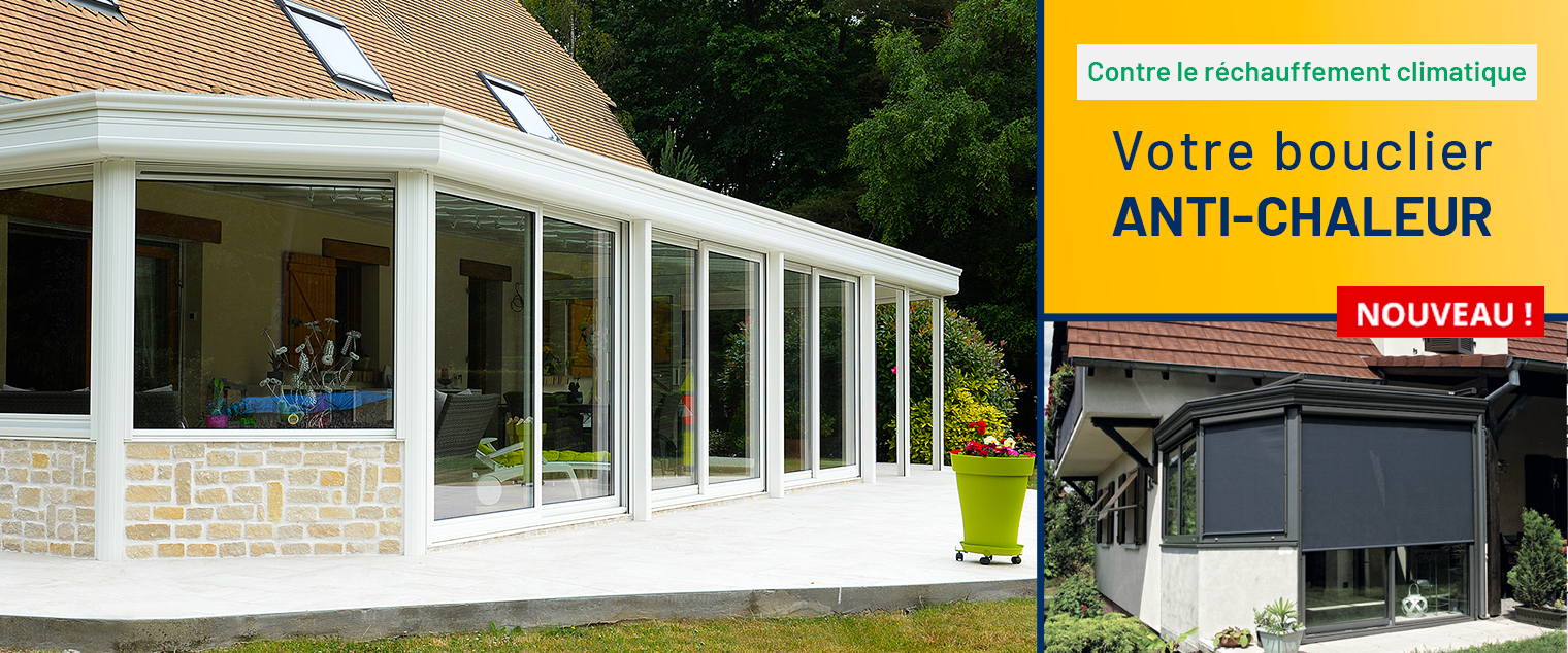 Véranda Confort : véranda bois, aluminium & mixtes